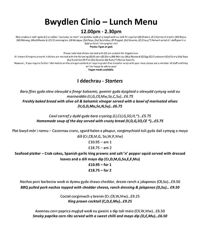 Gwesty Ty Newydd Hotel - Restaurant and Hotel, Aberdaron, Lleyn ...